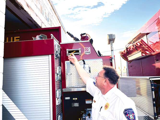 Community support helps township spruce up fire station | News, Sports ...